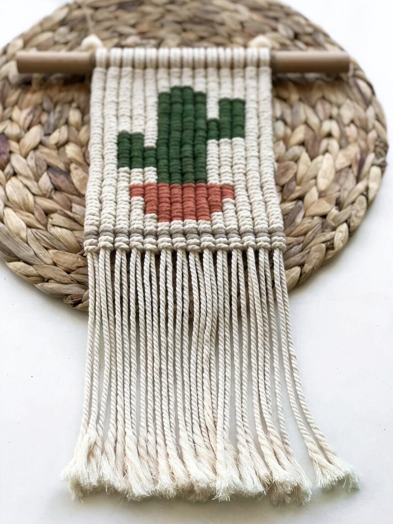 Cactus macrame — Petraki Art
