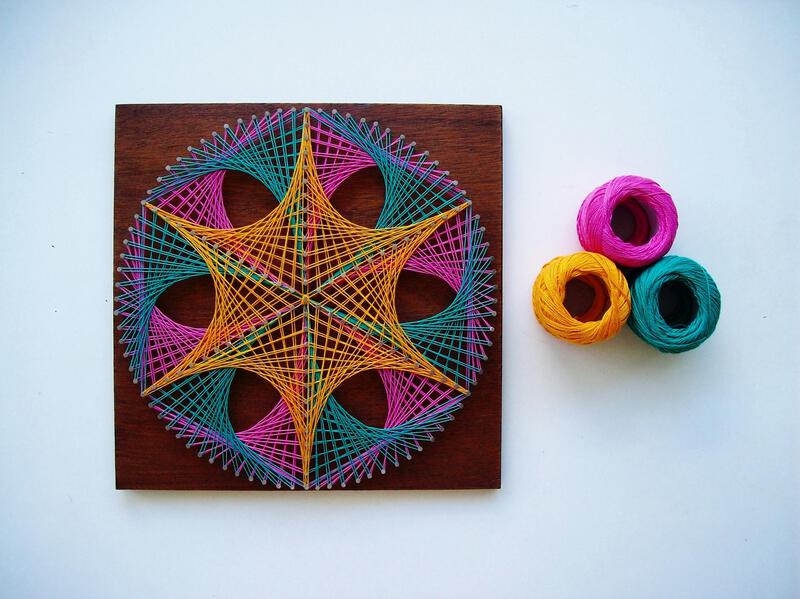 Isometric String Art — Petraki Art