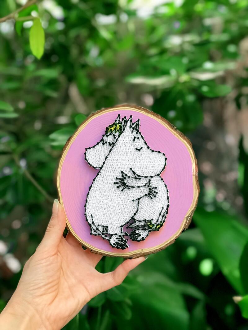 Moomin Hug — Petraki Art